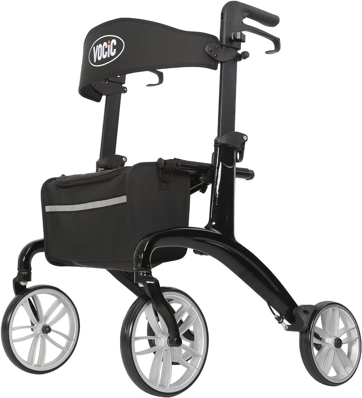 Test : déambulateur carbone VOCIC, 4 roues ultra léger et compact