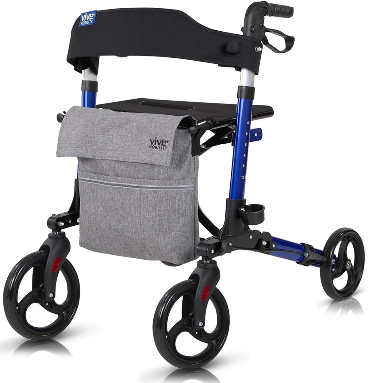 Test du déambulateur pliable Vive Mobility Walker 4 roues