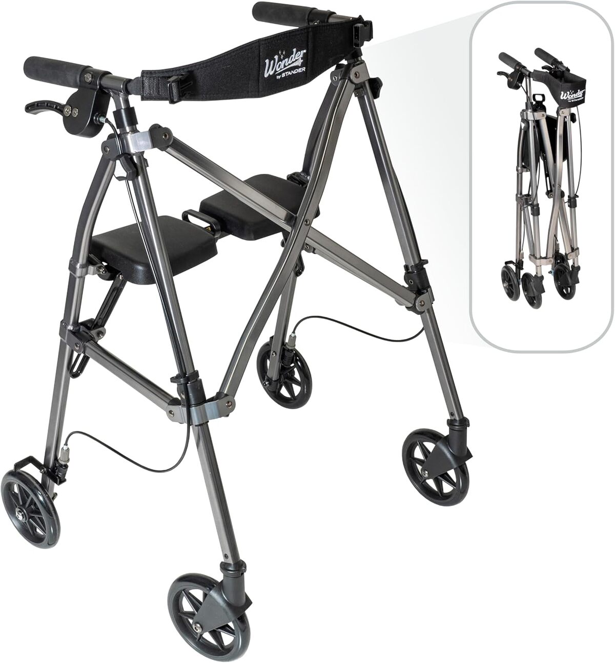 Test Déambulateur Stander Wonder Léger Pliable Et Confortable